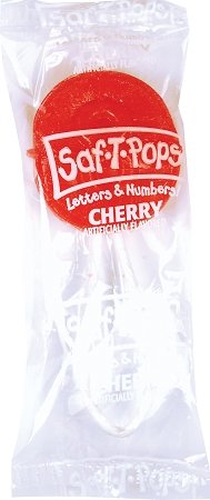 Amazon.com : Saf-T-Pops Cherry Red - 60-Count Box: 1 Count : Candy ...