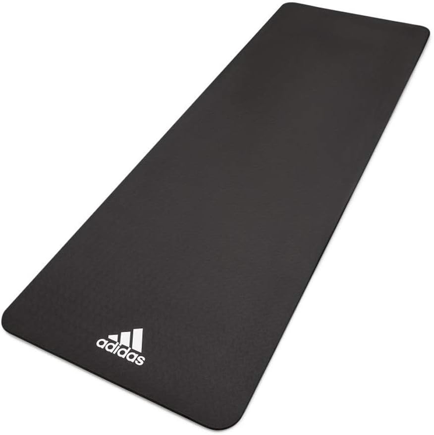 Adidas ADYG-10100BL EVA Yoga Mat Trace Blue 8mm : Amazon.in: Sports ...