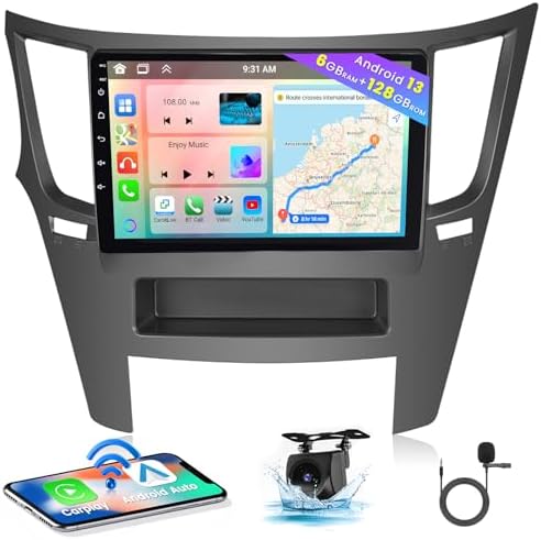 Amazon.com: UNITOPSCI Android Car Stereo Radio for Subaru Outback ...