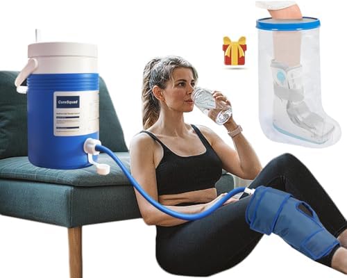 Amazon.com: CureSquad Ice Machine for Knee After Surgery, Cold Therapy ...