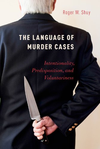 Amazon.co.jp: The Language of Murder Cases: Intentionality ...