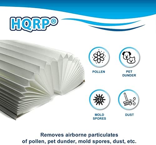 Amazon.com: HQRP 2-Pack Whole House Air Purifier Filter Compatible with ...