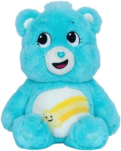 Mirada Care Bears Wish Bear - Cyan Plushie Perfect Stuffed Animal ...