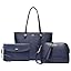 Amazon.com: Handbags for Women Shoulder Bags Tote Satchel Hobo 3pcs ...