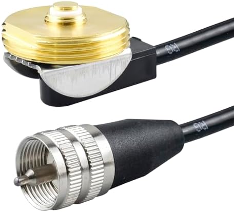 Amazon.com: YOTENKO NMO 3/4" Hole Mount, NMO Antenna Mount w/L-Bracket ...