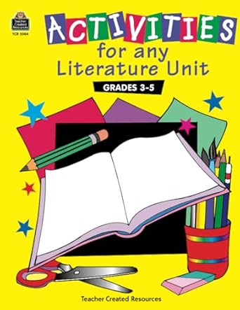 Amazon.com: Activities for any Literature Unit Grades 3-5: ...
