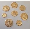 Gold plated Roman Imperial Coins - 8 Emperors Ancient Rome Set : Amazon ...