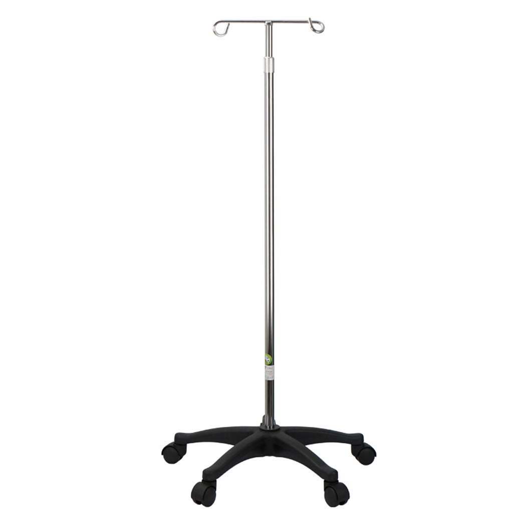 Buy Height Adjustable Deluxe Drip Stand Medical Stainless Steel ...
