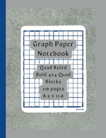 Graph Paper Notebook: 4x4 Bold Quad Ruled: Press, TenFive: Amazon.com ...
