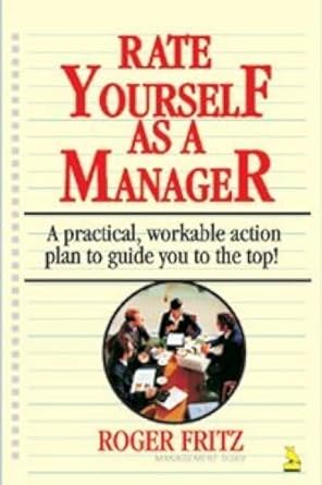 Amazon.in: Buy RATE YOURSELF AS A MANAGER Book Online at Low Prices in ...