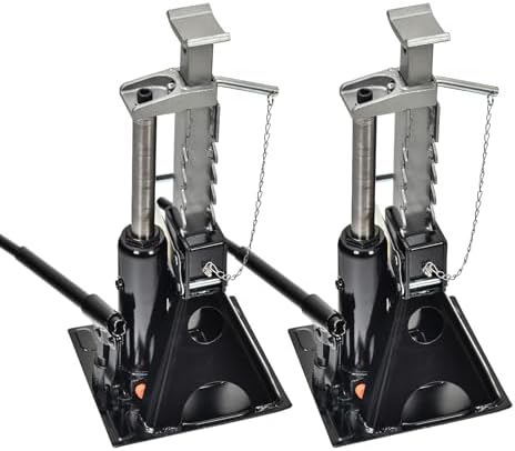 Amazon.co.jp: Fkstyle ジャッキ 油圧 自動車 タイヤ うま 3t 安全保障 頑丈 炭素鋼 (シルバー 二個) : 車＆バイク