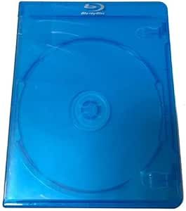 Amazon.com: MediaPack4All Slimline Single 6mm Blu-Ray Case (1-Disc ...