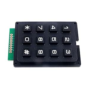 Amazon.in: Buy 2X(4 X 3 Matrix Keyboard Keypad Module with 12 Keys 43 ...