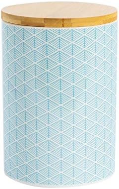 Amazon.com: Nicola Spring Geometric Design Patterned Porcelain Biscuit ...