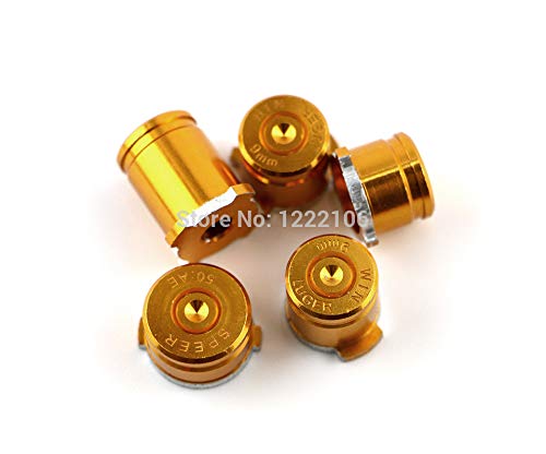 Amazon.com: Metal 9mm Bullet Buttons Mod Kit ABXY & Guide Button for ...