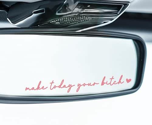 Amazon.com: 3 x Car Rear Mirror Vinyl Decal Stickers Water Bottle Decor ...