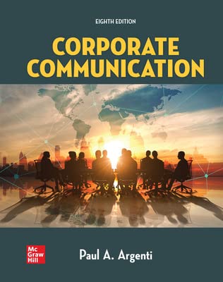 Corporate Communication: 9781264330263: Business Communication Books ...