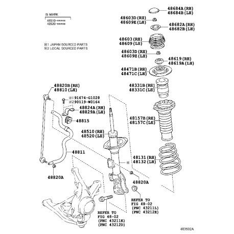 Toyota 48682-0D021 Suspension Support : Amazon.in: Car & Motorbike