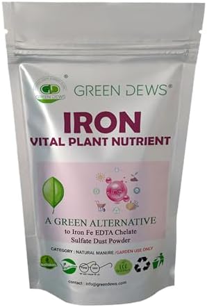 Green Dews Organic Iron Fertilizer Powder Form for Soil Application ...