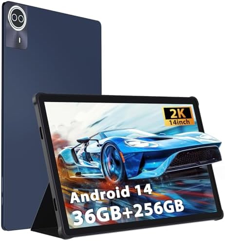 BEYODFU Tablet 2025 Upgraded Android 14, 14" Tablet 36GB+256GB+1TB ...