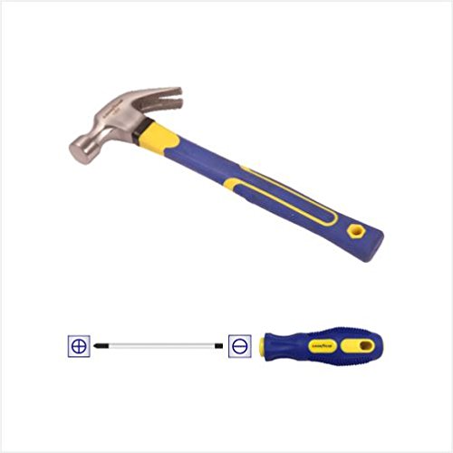 Screwdriver 2 in 1 250mm + Claw Hammer 450g : Amazon.in: Home Improvement