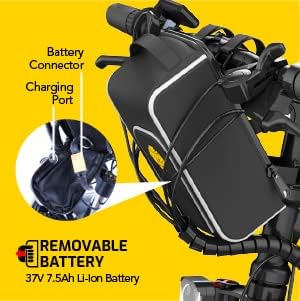 SWAGTRON eBike Battery Pack for EB15 Viper Folding Off-Road Electric ...