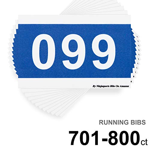 Race Numbers Bibs for 5k Running Marathon Sports Games - Want It All