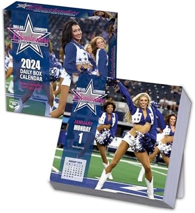 Amazon.com: Turner Licensing, Dallas Cowboys Cheerleaders 2024 Desk ...