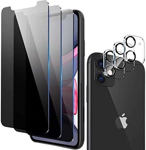 Amazon.com: [2 Pack] Privacy Screen Protector for iPhone 11/XR, YMHML ...