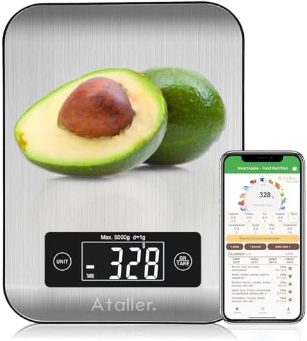 Amazon.com: Perfect Portions Digital Scale with Nutrition Facts Display ...