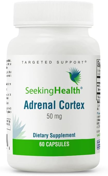 Amazon.com: THORNE Adrenal Cortex - Bovine Adrenal Cortex Supplement ...