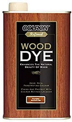 Ronseal CRWDMO500 500 ml Colron Refined Wood Dye - Medium Oak : Amazon ...