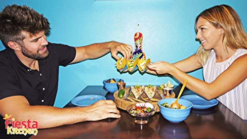 Fiesta Kitchen Taco Holder Stand - Set of 6
