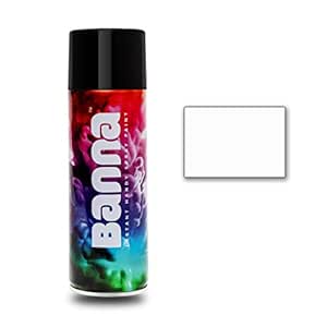 BANNA Automotive Spray Paint Pearl White Maruti (PAW) - 440 ML : Amazon ...