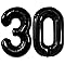 Amazon.com: KatchOn, Dark Green 30 Balloon Numbers - 40 Inch | 30 ...