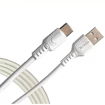 ZEORGIA Fast Charging Cable compatible with Android Phones/Tablets ...