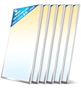 Aphyni 2x4 LED Flat Panel Light Surface Mount - 70W 7700LM 3000K/4000K ...