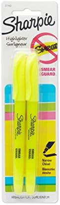 Amazon.com : SHARPIE Accent Mini Highlighters, 1 Fluorescent Yellow ...
