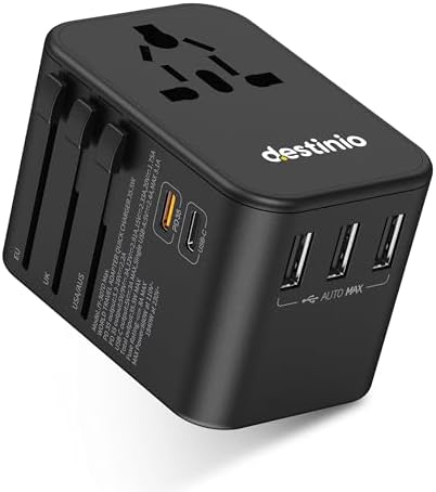 Ambrane Universal Travel Socket, International All in One Worldwide ...