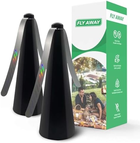 Amazon.com: Fly Away Ultra - 2 Pack Rechargeable Outdoor Fly Repellent ...