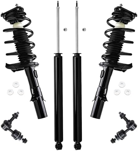 Amazon.com: Detroit Axle - Front 6pc Struts Kit for 2012 2013 Ford ...