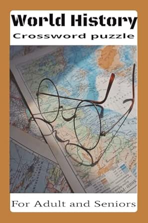World History Crossword Puzzles: Crossword Puzzle with Easy-to Read ...