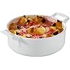 Amazon.com: Revol Belle Cuisine Deep Round Dish, 17-3/4-Ounce, White ...