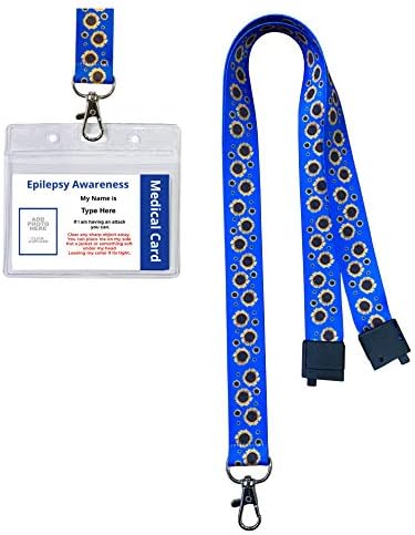 Autism Awareness Card with Hidden Disabilities Sunflower Lanyard ...