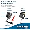 HydroCheck HC8000Tv2 Electronic Sump Pump Float Switch – with Smart ...
