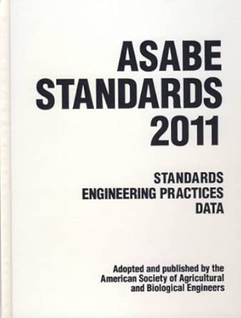 Amazon.com: ASABE Standards 2011: Standards Engineering Practices Data ...