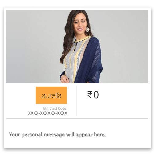 Aurelia E-Gift Card : Amazon.in: Office Products
