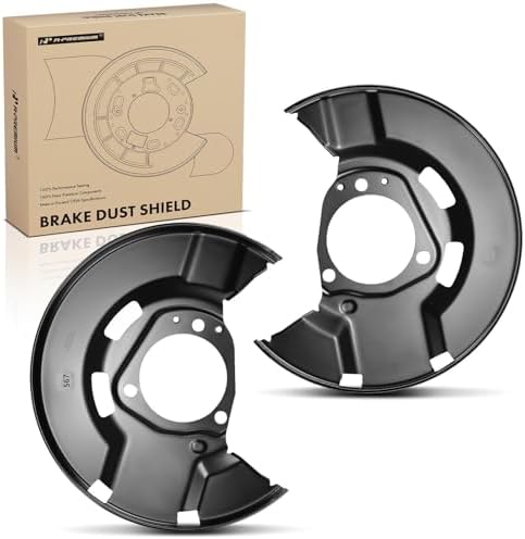 Amazon.com: A-Premium Front Driver and Passenger Side Brake Dust Shield ...