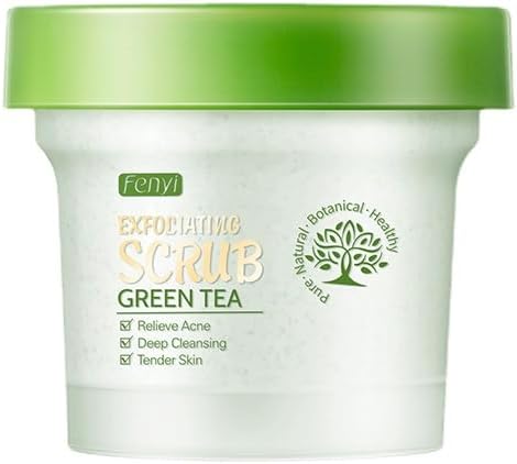 Amazon.com: Matcha Green Tea Facial Scrub Green Tea Matcha Sweet Scrub ...