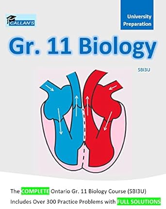 Callan’s Grade 11 Biology Ontario (SBI3U) Course Book - Over 300 ...